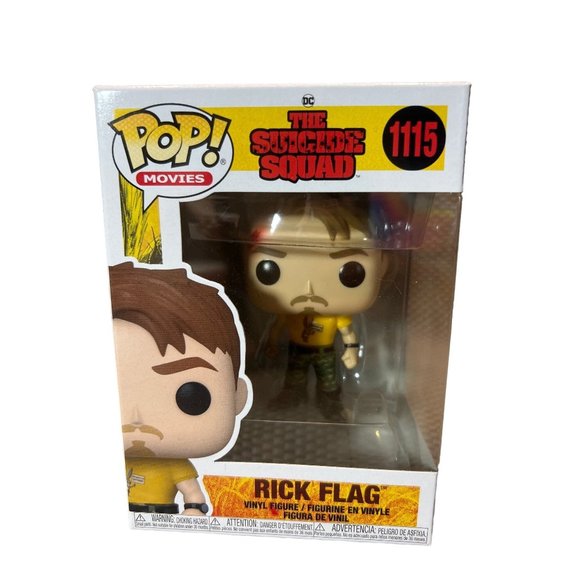 Fundo | Toys | Nib Funko Popdc The Suicide Squad Rick Flag 115 Pop ...